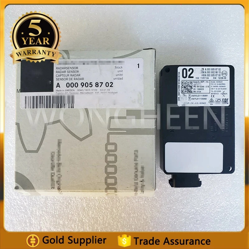 Distance Assist Radar Sensor A0009058702 A 000 905 87 02 For Mercedes ...