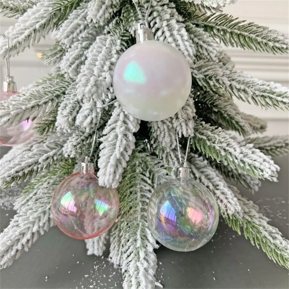4-5-6cm-Colorful-Transparent-Christmas-Decoration-Ball-Cake-Topper ...