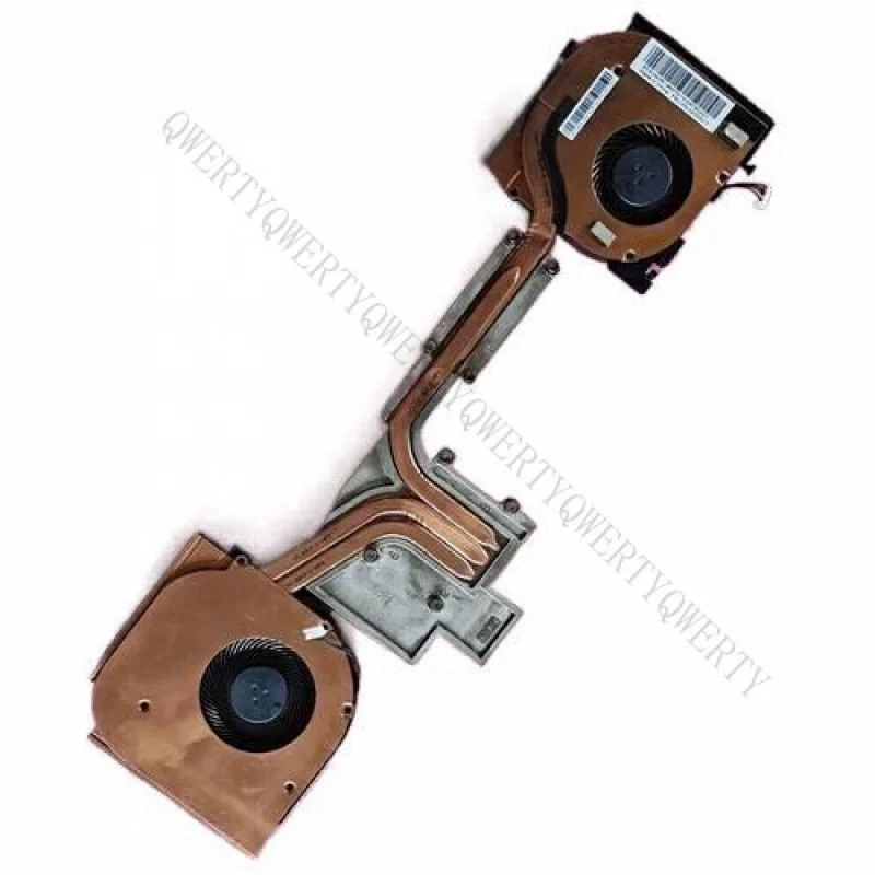Ss+Fan and Heatsink For Lenovo ThinkPad P53 (Type 20QN, 20QQ) 02DM017 ...