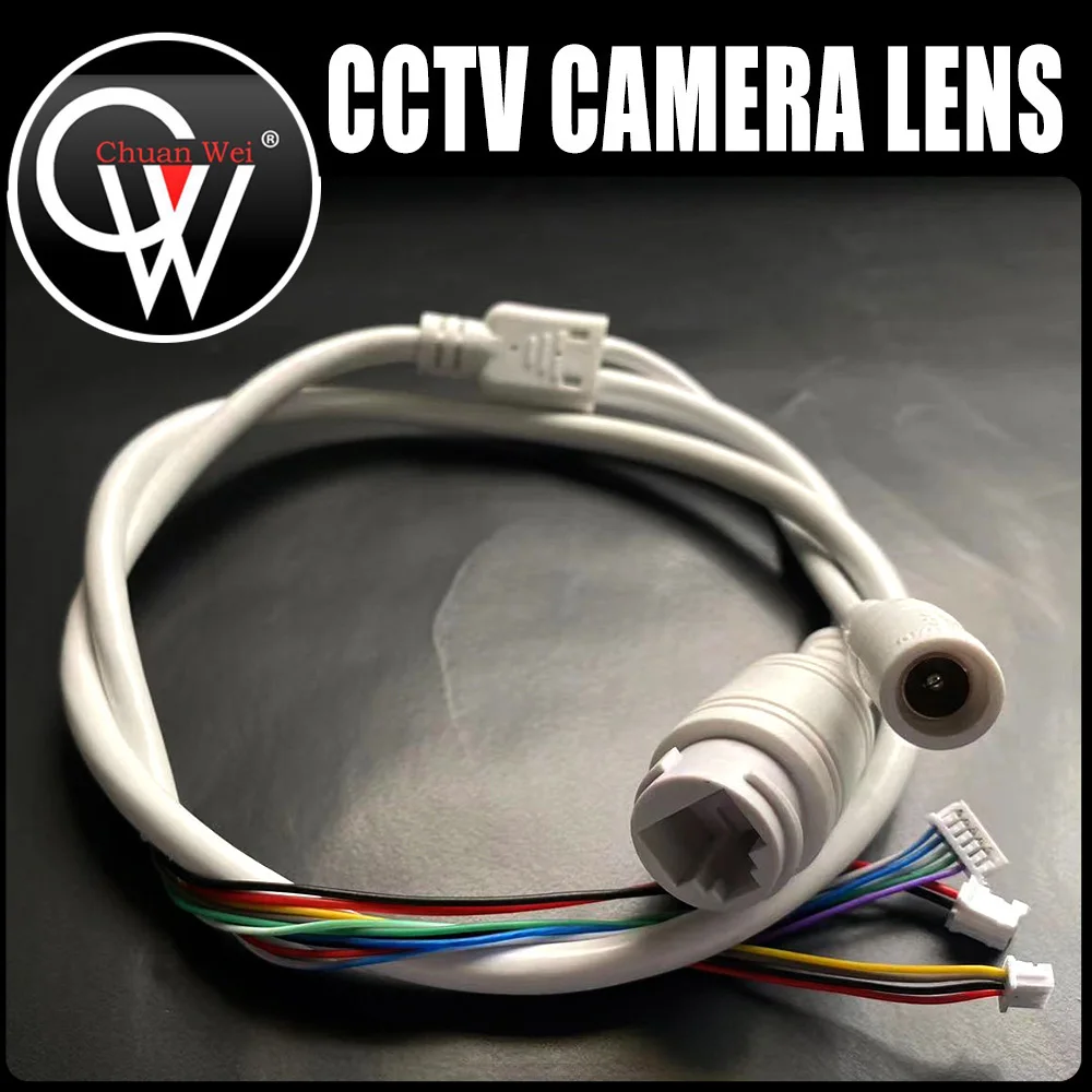 Waterproof-CCTV-POE-IP-network-Camera-PCB-Module-video-power-cable ...