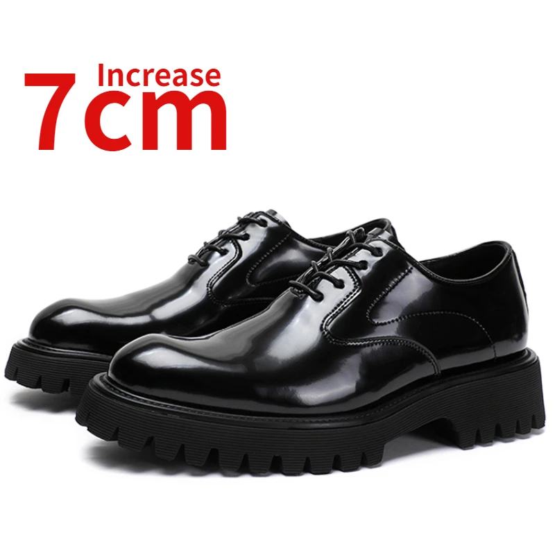 British-Men-s-Dress-Shoes-Thick-Soles-Increased-7cm-Business-Casual ...