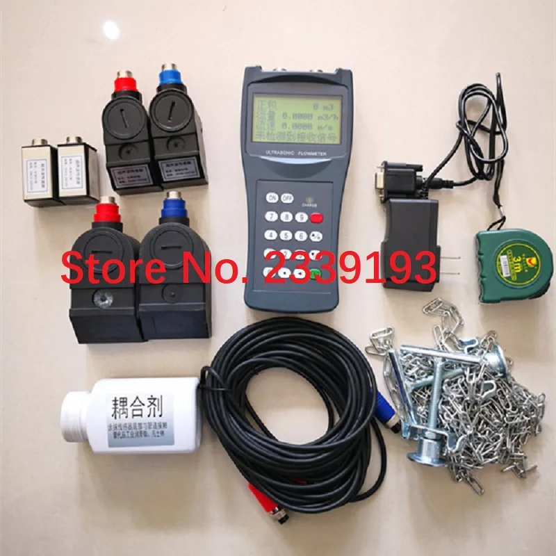 Ultrasonic-Flowmeter-Handheld-TDS-100H-Portable-Pipeline-Liquid ...
