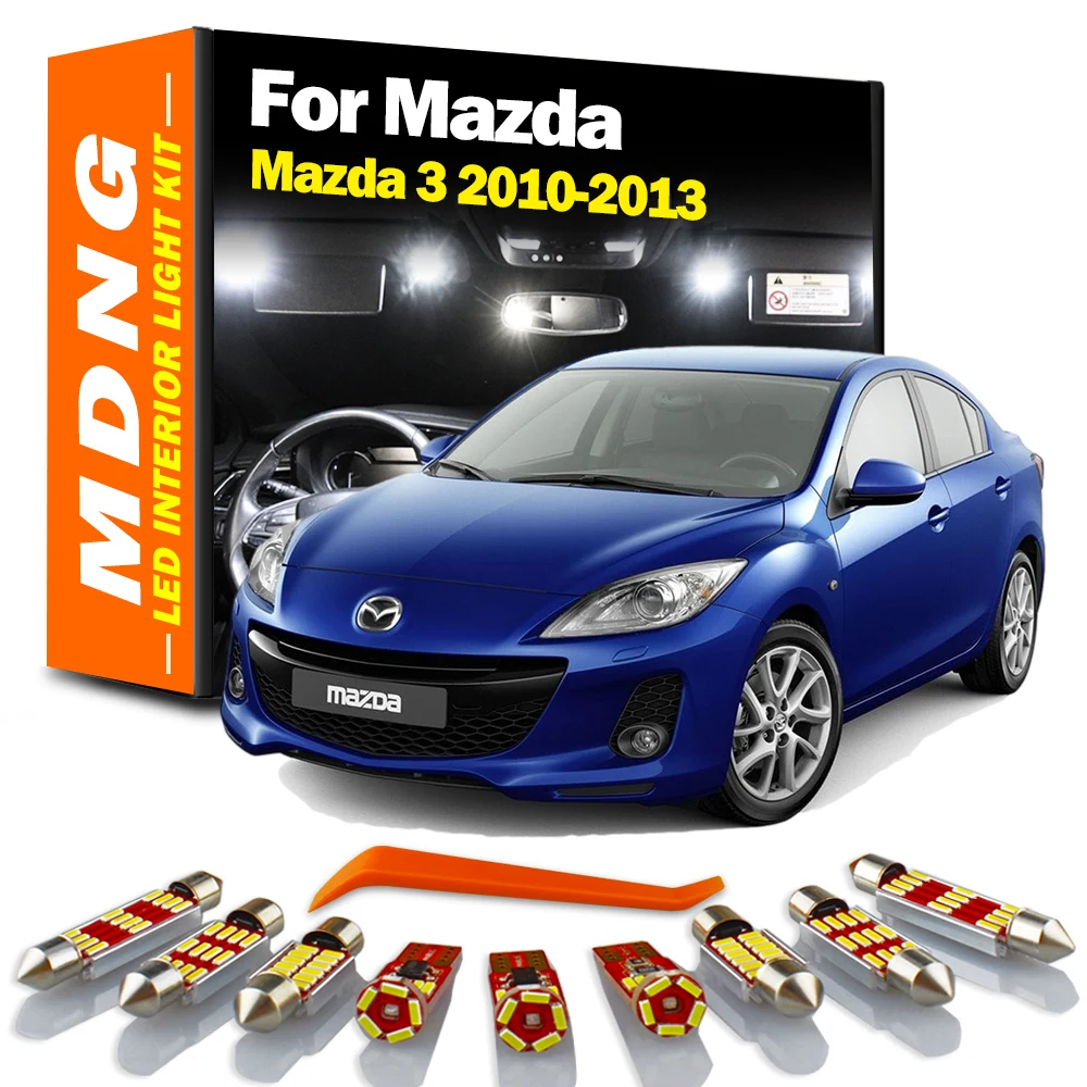 MDNG-11Pcs-Canbus-For-Mazda-3-Mazda3-2010-2011-2012-2013-Vehicle-Bulbs ...