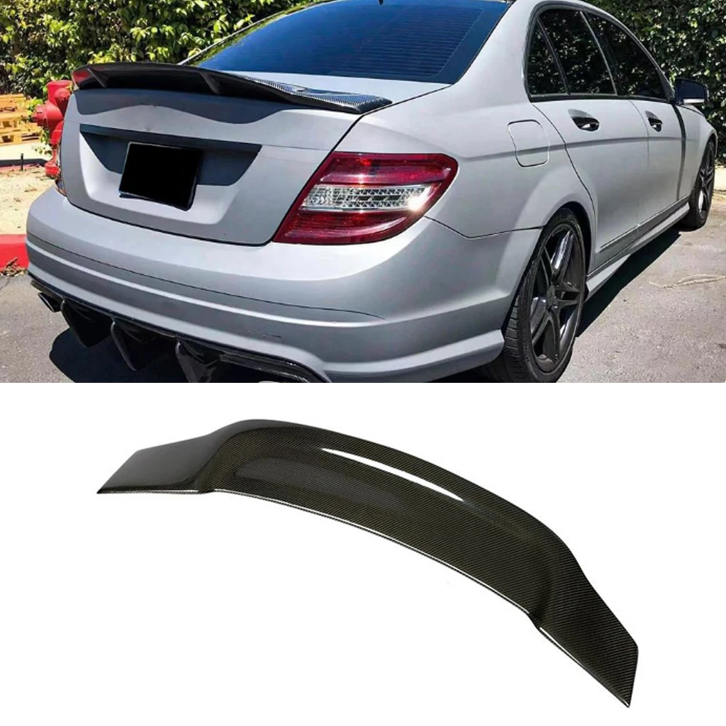 Rear Spoiler For Mercedes Benz C-Class W204 C180 C200 C250 C300 4 Door ...