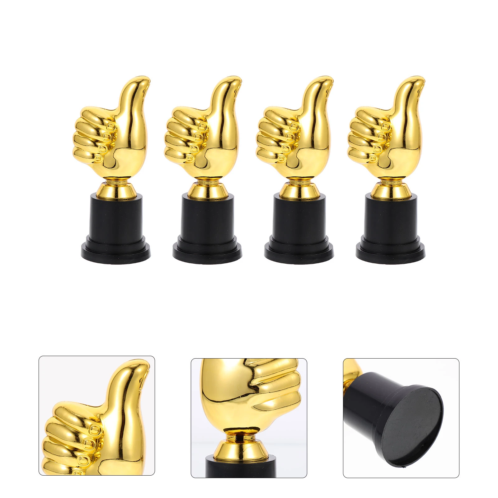 Trofee Trofeeën Award Kids Gold Awards Thumb Up Beloning Sport Plastic ...