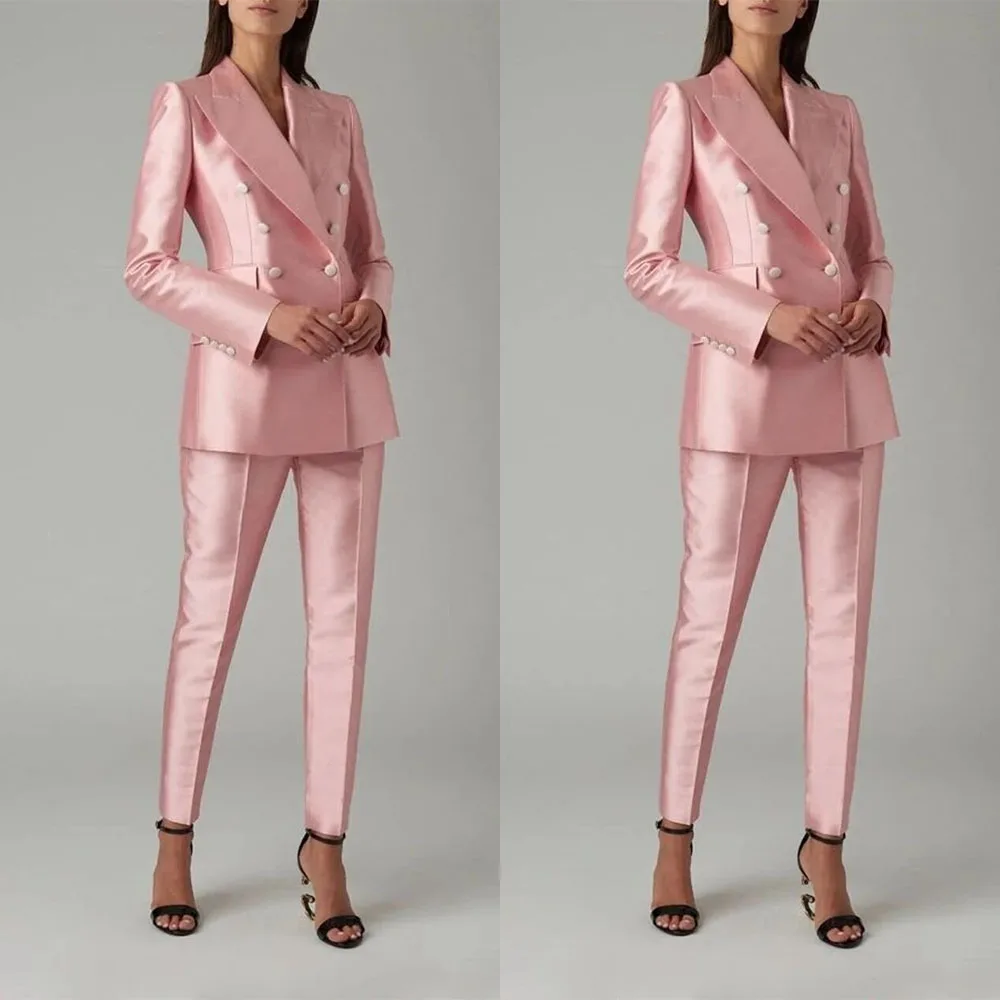 Satin Party Jacket Outfit | Bright Pink Satin Jacket | Satin Blazer ...