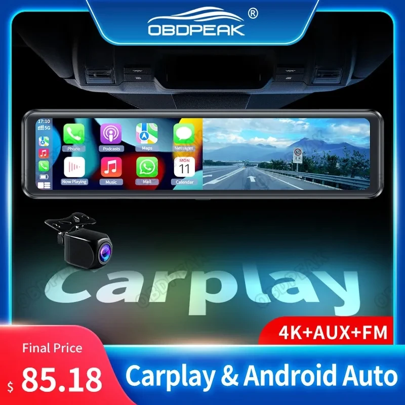 K4-Car-Rearview-Mirror-DVR-Wifi-Carplay-Android-Auto-4K-2160P-Dash-Cam ...
