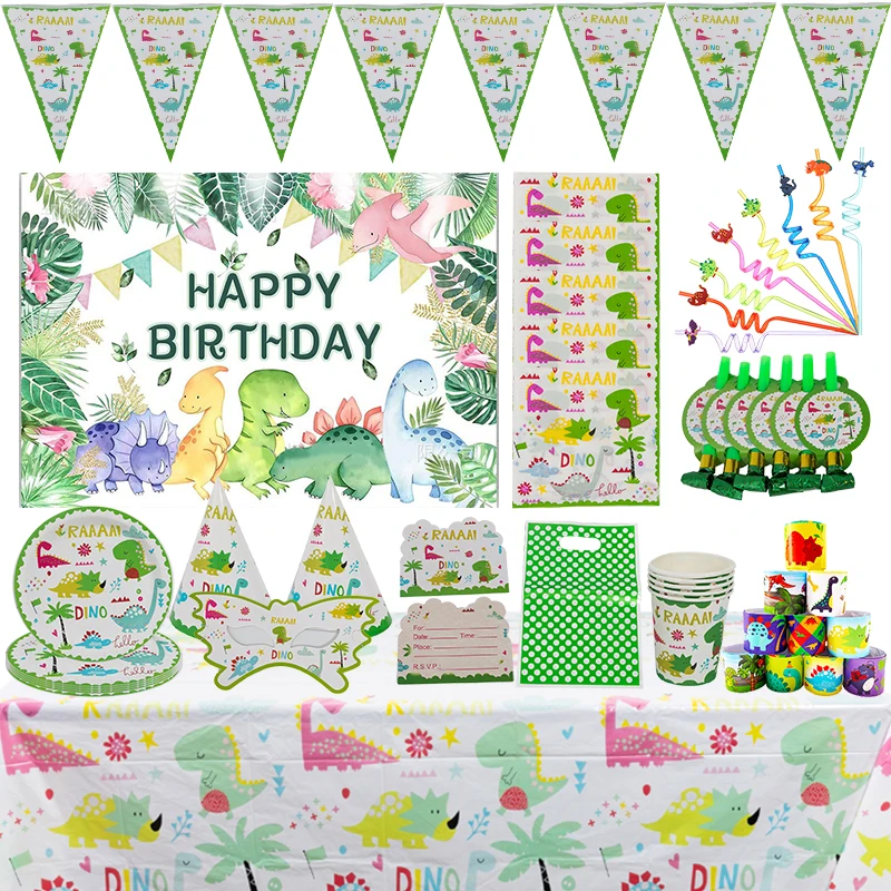 Decoraci-n-de-fiesta-de-dinosaurio-suministros-de-cumplea-os-mantel-de-fondo-vasos-de-papel.jpg