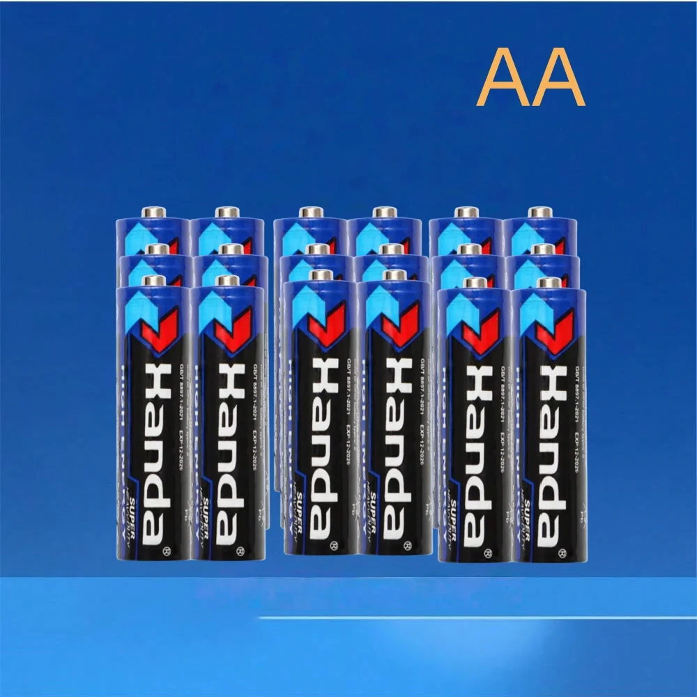12-30PCS Blau AA 1,5 V Schwarz Blau Batterie Carbon Zink Mangan Zelle ...