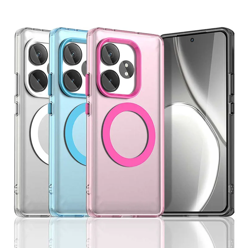 Shockproof Matte Translucent Phone Case For Realme GT6 GT 6T for ...