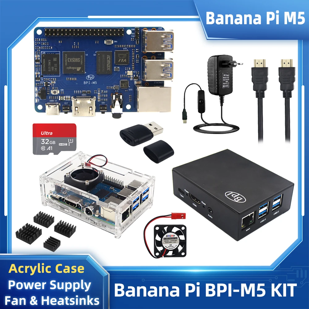 Banana-Pi-M5-BPI-M5-S905X3-Quad-Core-Cortex-A55-4GB-RAM-16GB-eMMC ...