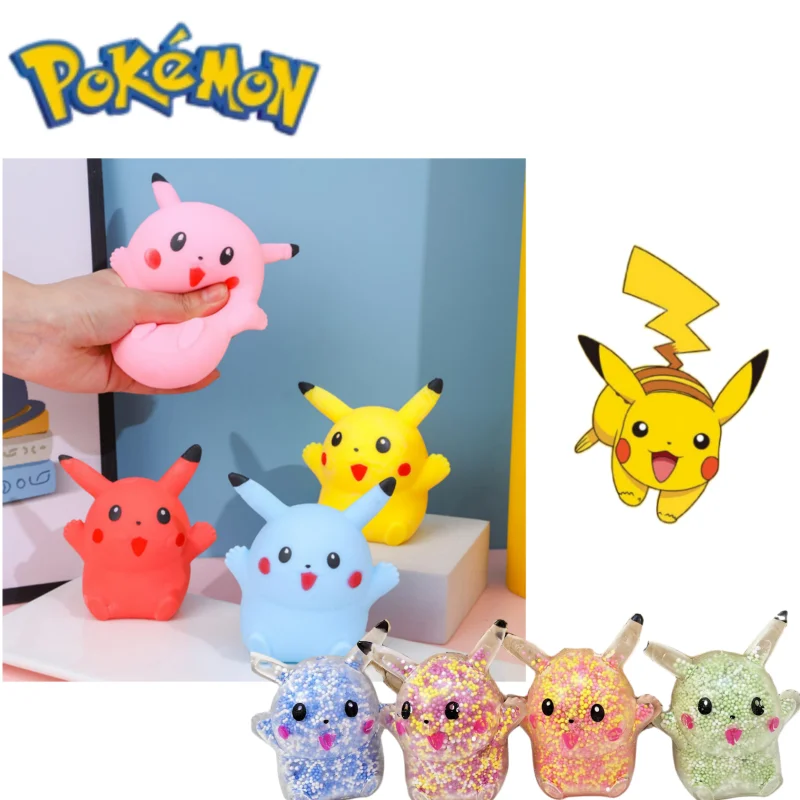 Pokemon-Pikachu-Anime-Action-Figure-Squishy-Toys-For-Kids-Antistress ...