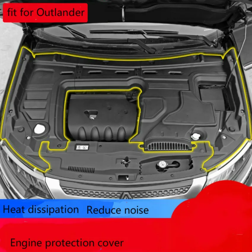 Fit-for-Mitsubishi-Outlander-2016-Engine-Compartment-Car-Accessories ...