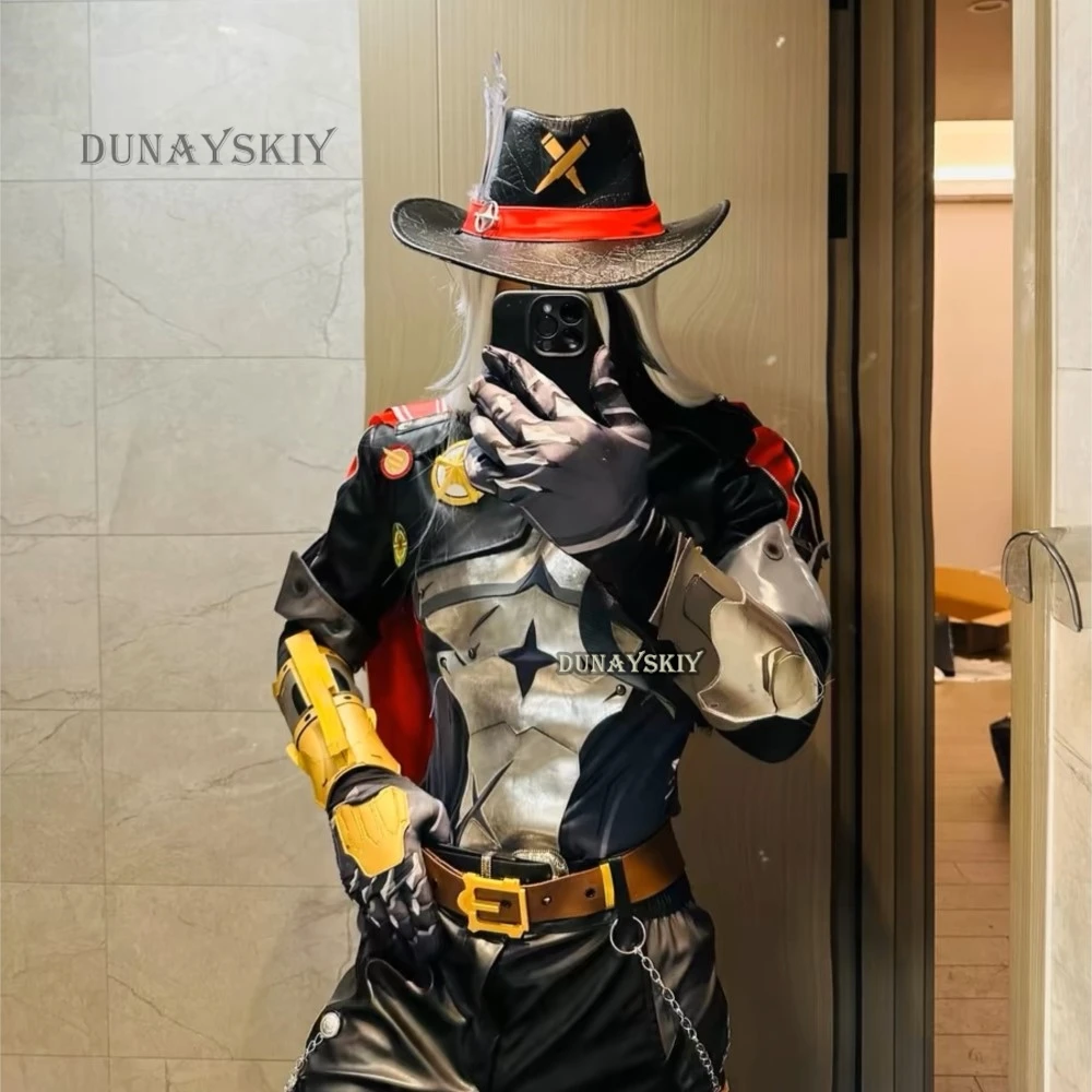 Honkai-Star-Rail-Boothill-Cosplay-Wig-Galaxy-Ranger-Cowboy-Uniform-Hat ...