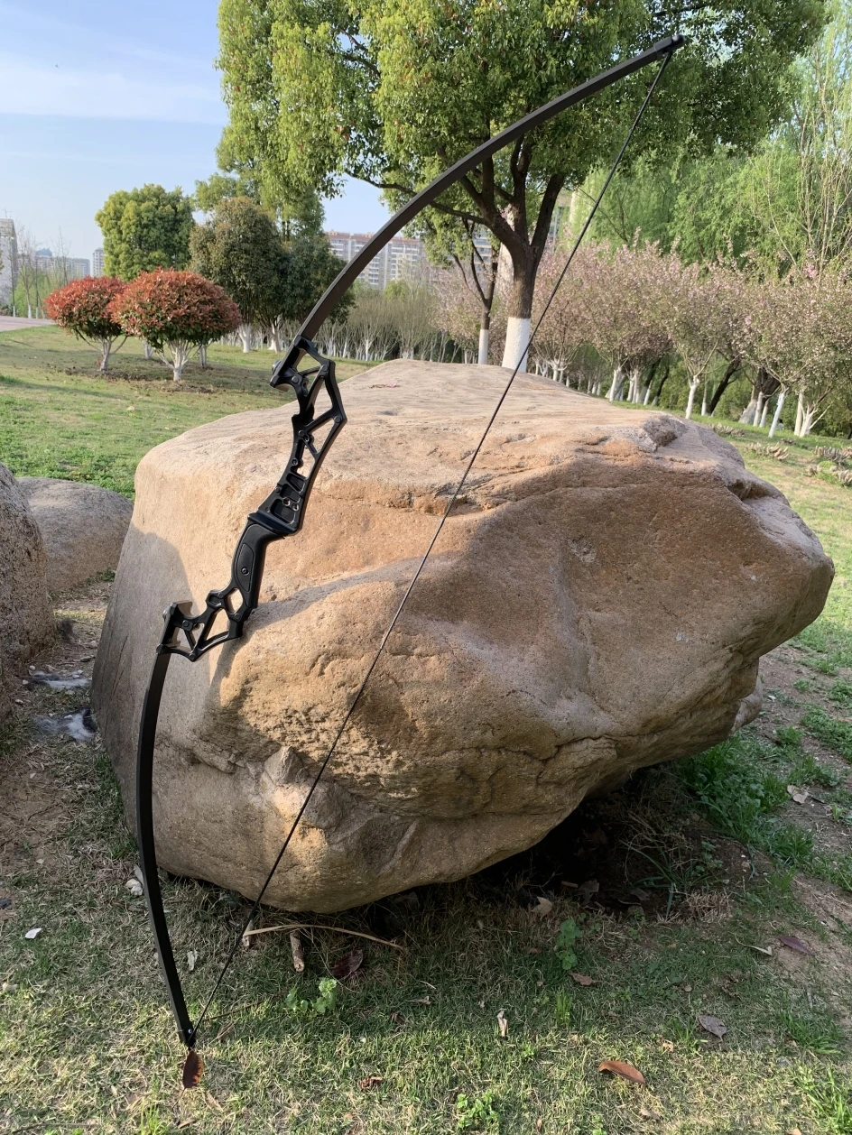 20-30-40-50lbs-Straight-Bow-Archery-Sports-Arrows-Bow-Take-Down-Target ...