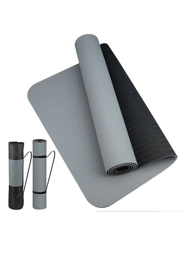 Thick-two-color-non-slippery-TPE-yoga-mat-high-quality-movement-for ...