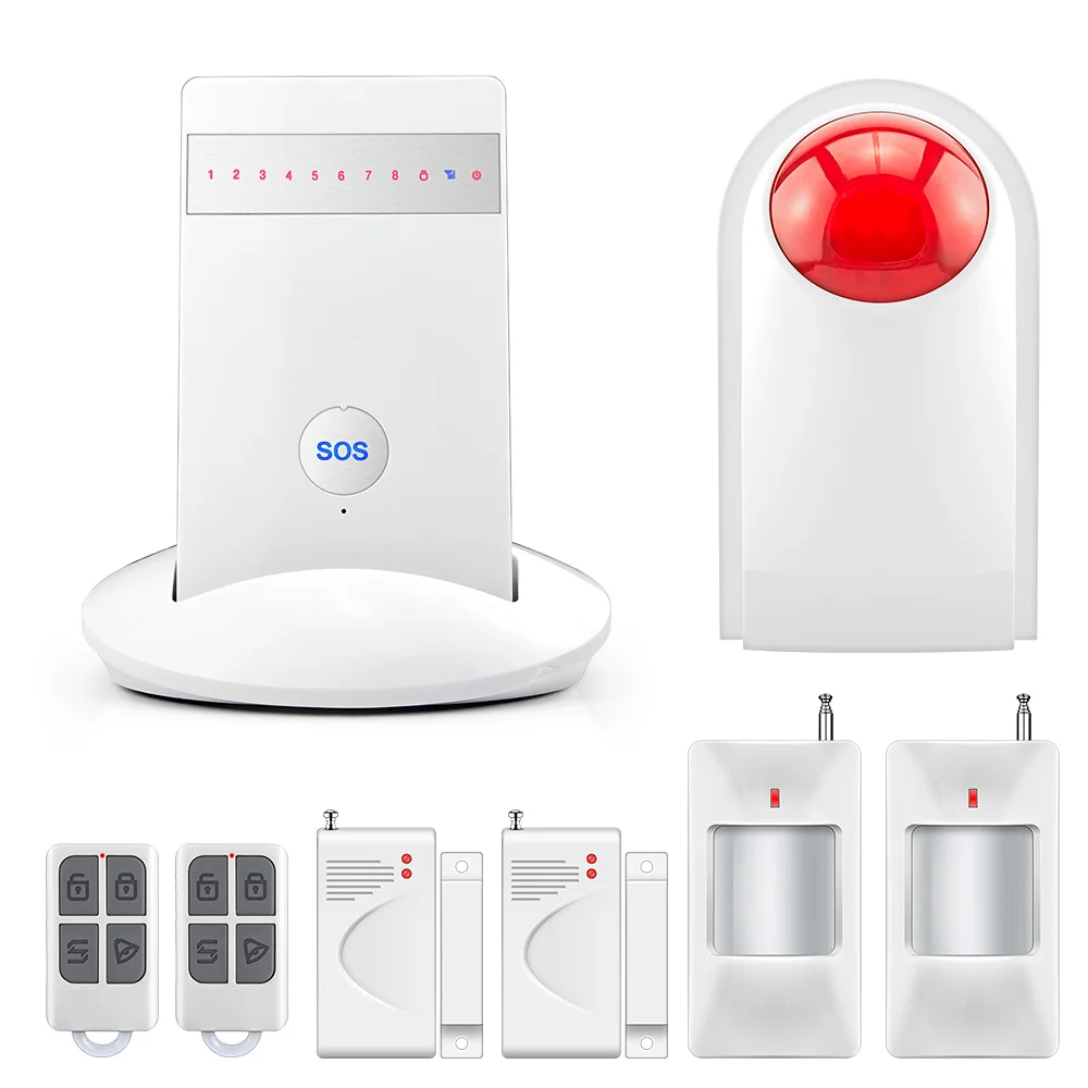 G15 2G GSM Alarm System Wireless Home Appliance APP Remote Control ...