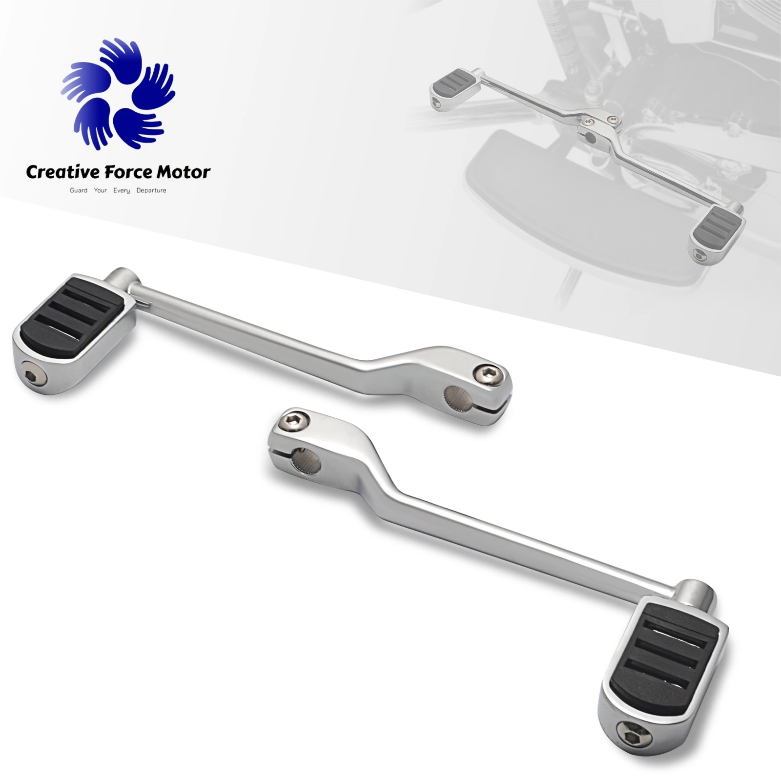 Heel-toe-gear-shift-lever-motorcycle-shifter-Peg-For-Harley-Davidson ...