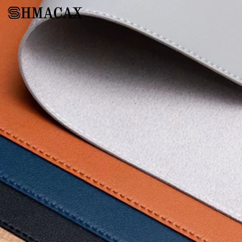 White-Mousepad-Portable-Mouse-Pad-Large-Gaming-Waterproof-Non-slip-PU ...