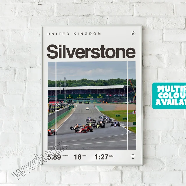 f1 racing popular classic formula track Monza Silverstone Circuit ...