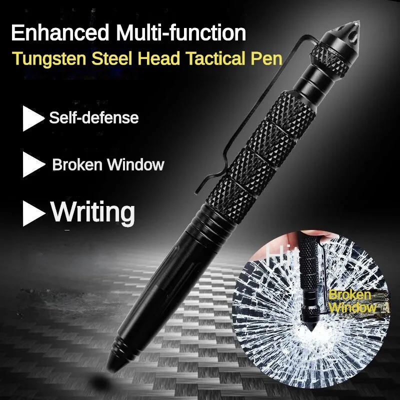Multi Functional Tactical Pen High Quality Aluminum Anti Skid Self ...