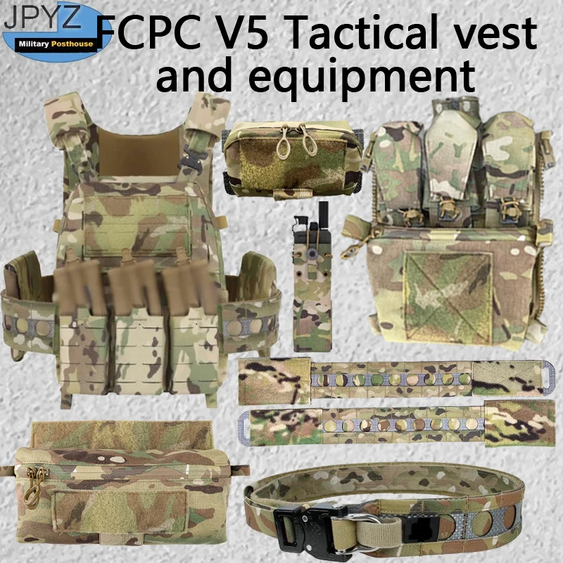 MC-Imported-500D-Fabric-FCPC-V5-Tactical-Vest-With-Various-Kit ...