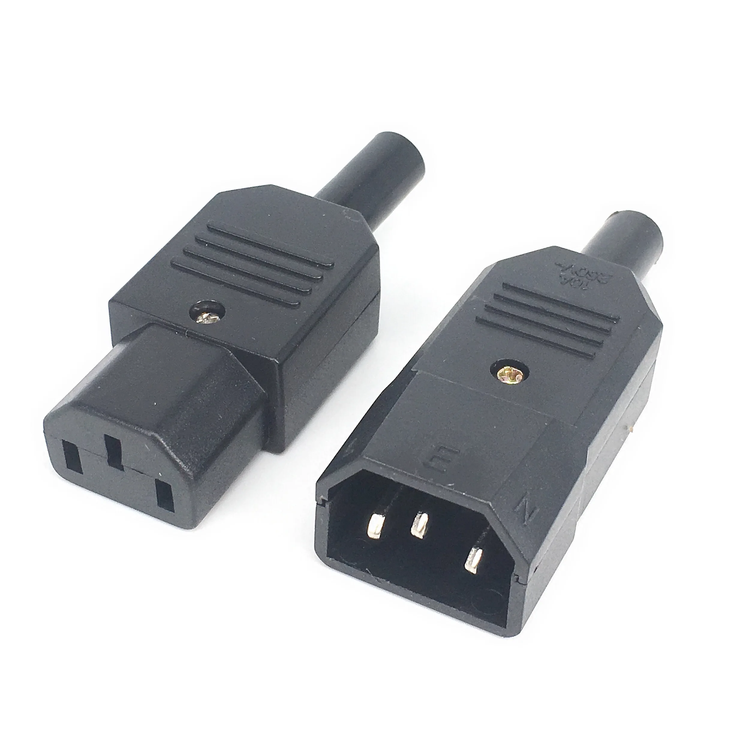 Iec 320 C14 Male Plug C13 Female Socket | Ac 250v Socket Female C13 Iec320 - Iec 10a - Aliexpress