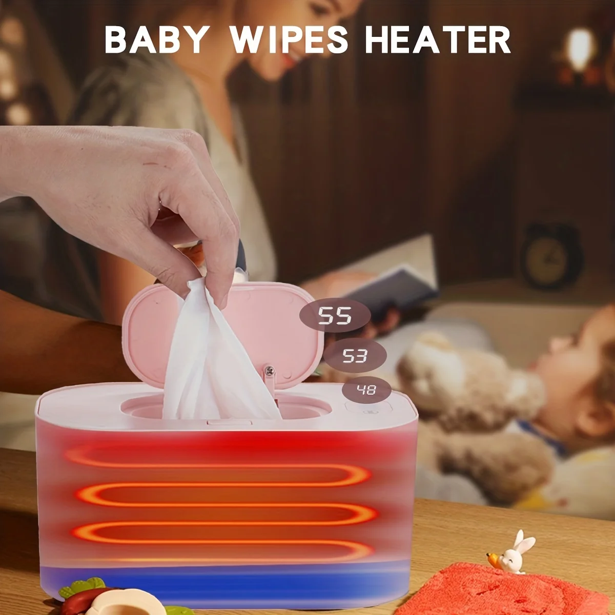 Baby-Wipe-Warmer-and-Baby-Wet-Wipes-Dispenser-for-Babies-With-Digital ...