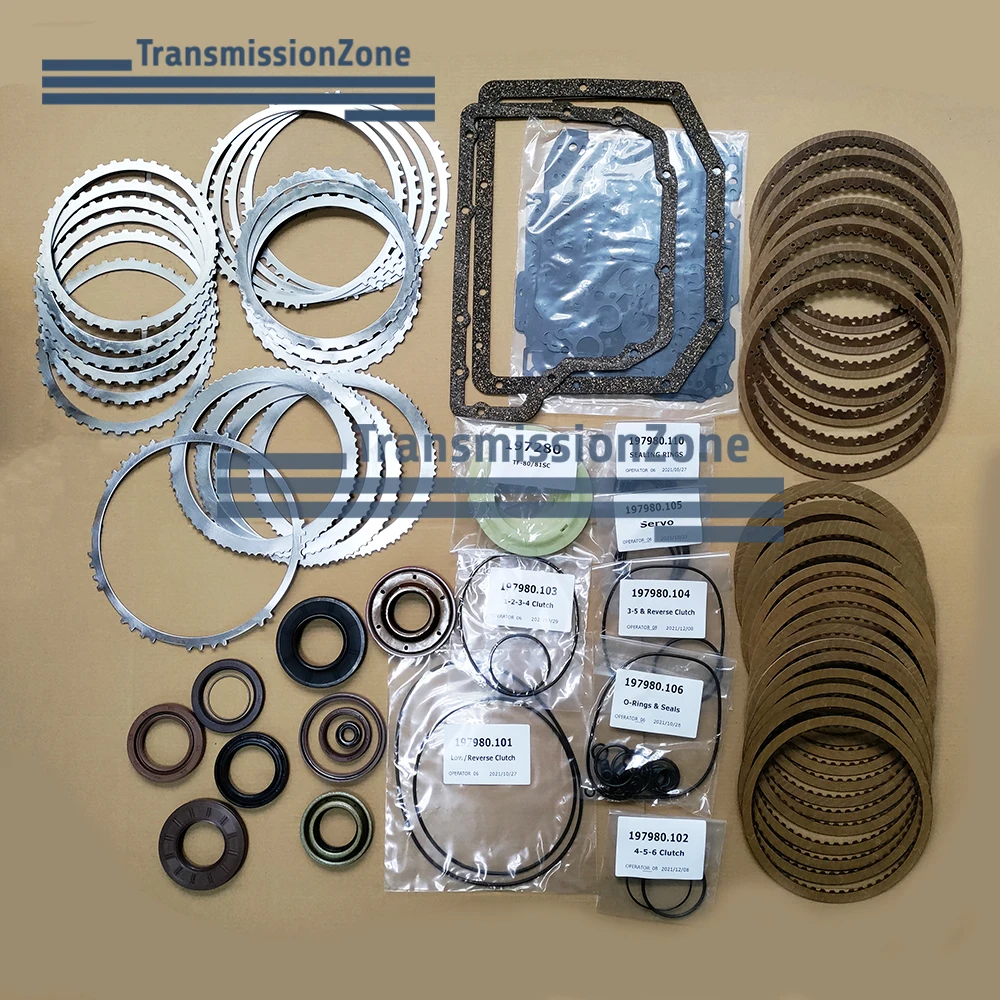 TF80-SC-AF40-6-speed-Automatic-Transmission-Master-Rebuild-Kit-For ...