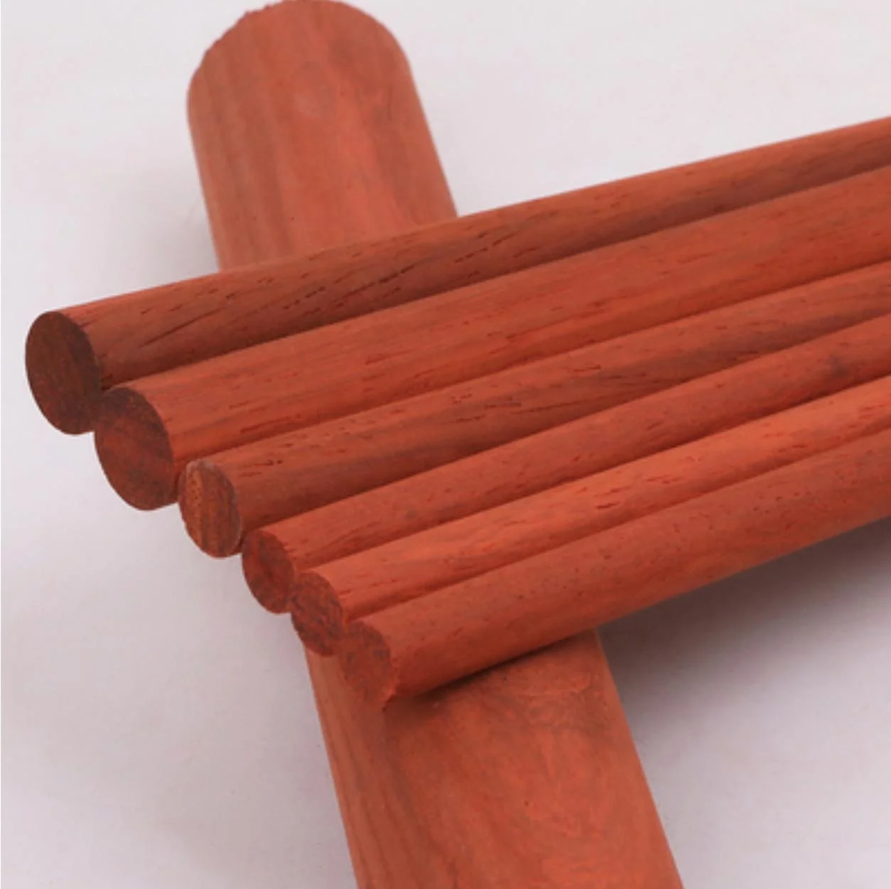 Diameter-5cm-Length-30cm-40cm-50cm-Red-Pear-Solid-Wood-Round-Staff ...
