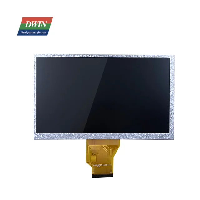 DWIN Hot-selling 7 Inch 800x480 RGB 50PIN 300nit TN TFT LCD Display With Resistive Touch ...