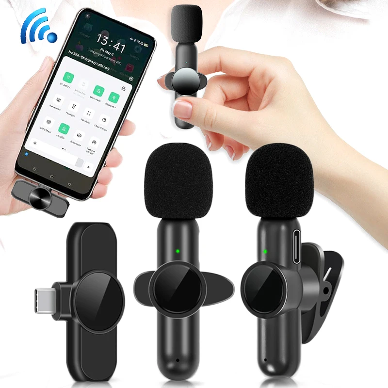 Portable-Mini-Lavalier-Microphones-Noise-Reduction-Plug-Play-Type-C ...