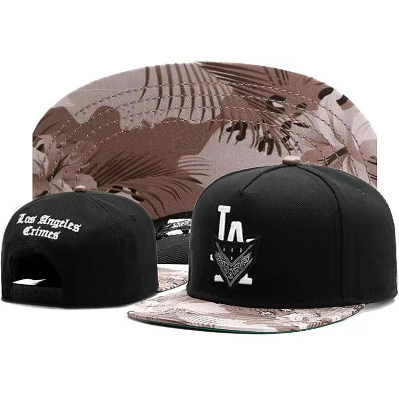 Ivan Antonov Cap Los Angeles La Snapback Hat Black Desert Flowers Adult ...