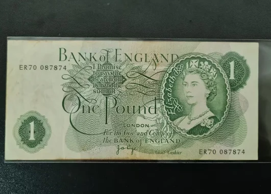 1970-1977-Great-Britain-1-pound-Original-Notes-G-aUNC-Fuera-De-uso ...
