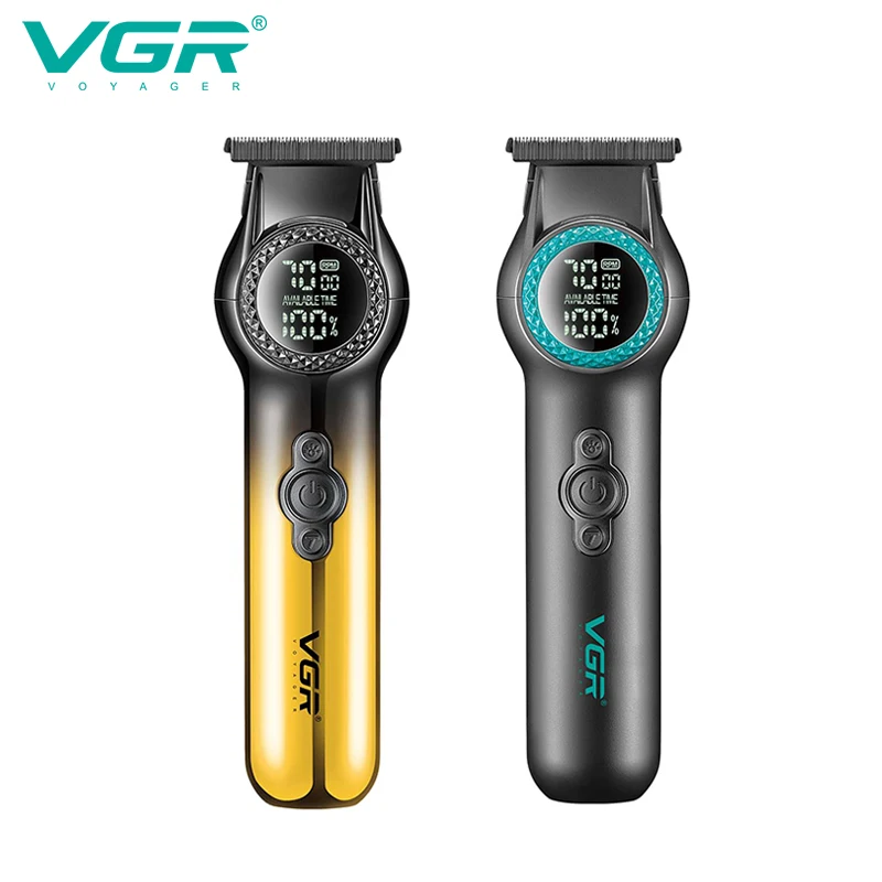 VGR Máquina De Cortar Cabelo Profissional Turbo Power Cortador De Cabelo Profissional Aparador ...