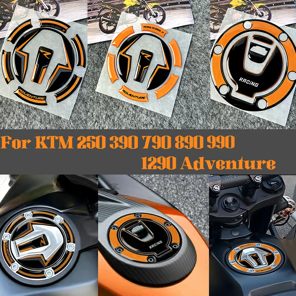 For KTM 250 390 790 890 Tank Cover Stickers Motorcycle Accessories ...