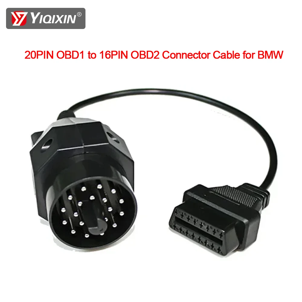 Adaptador obdii para bmw e36 e39 e30 f20 x5 z3 e53 i3 para bmw 20 pinos ...