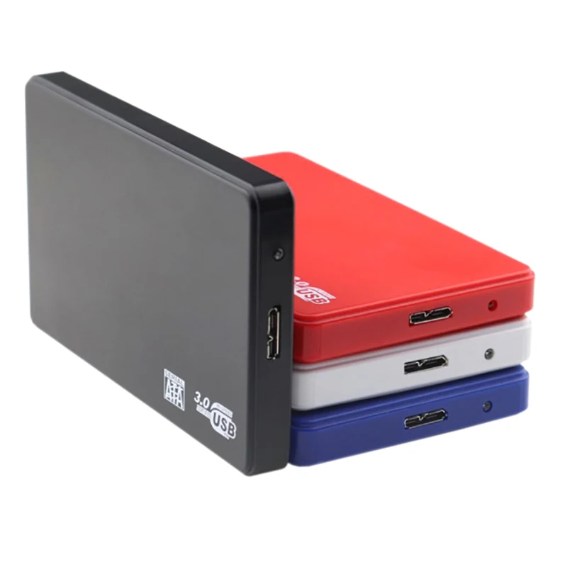 Plastic-2-5-SATA-to-USB-3-0-HDD-Enclosure-Mobile-Hard-Drive-Disk-Cases ...