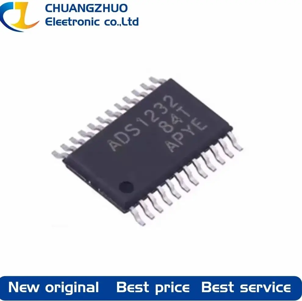 1Pcs-New-original-ADS1232IPWR-ADS1232-2-7V-5-3V-24-80Hz-SPI-TSSOP-24 ...