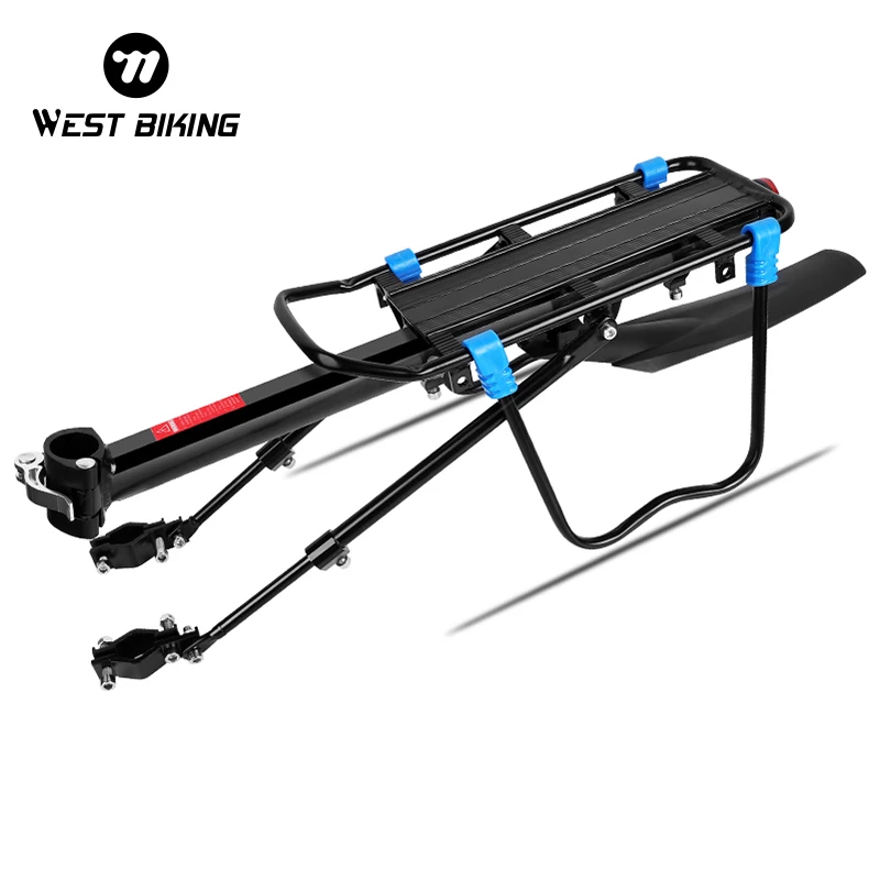 WEST-BIKING-Bike-Rack-With-Fender-Luggage-Carrier-Pannier-Cycling-Rear ...
