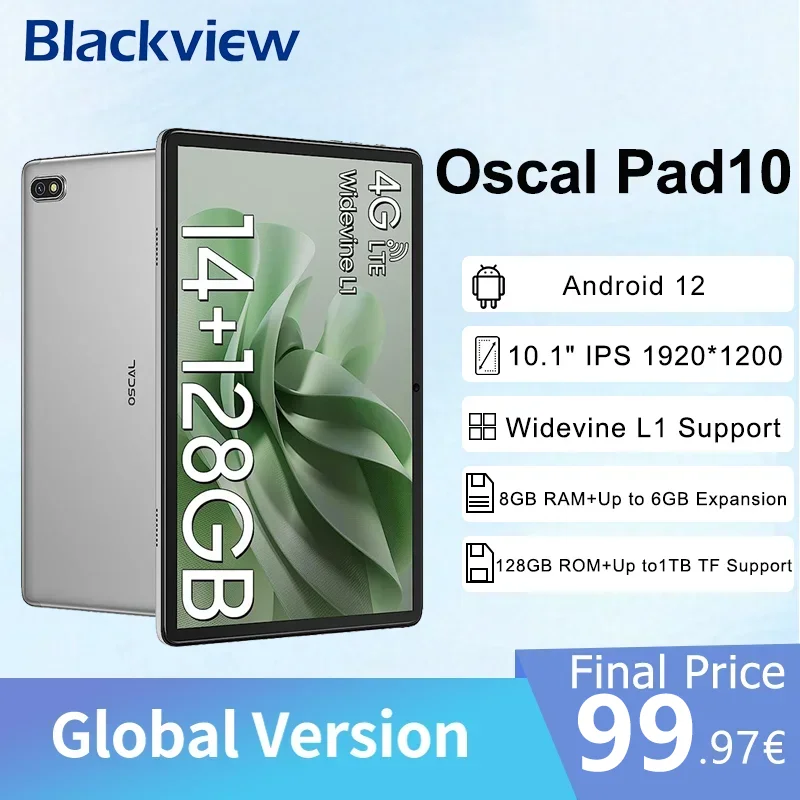 Blackview-Tableta-Oscal-Pad-10-pantalla-de-2023-pulgadas-8GB-10-1-GB ...