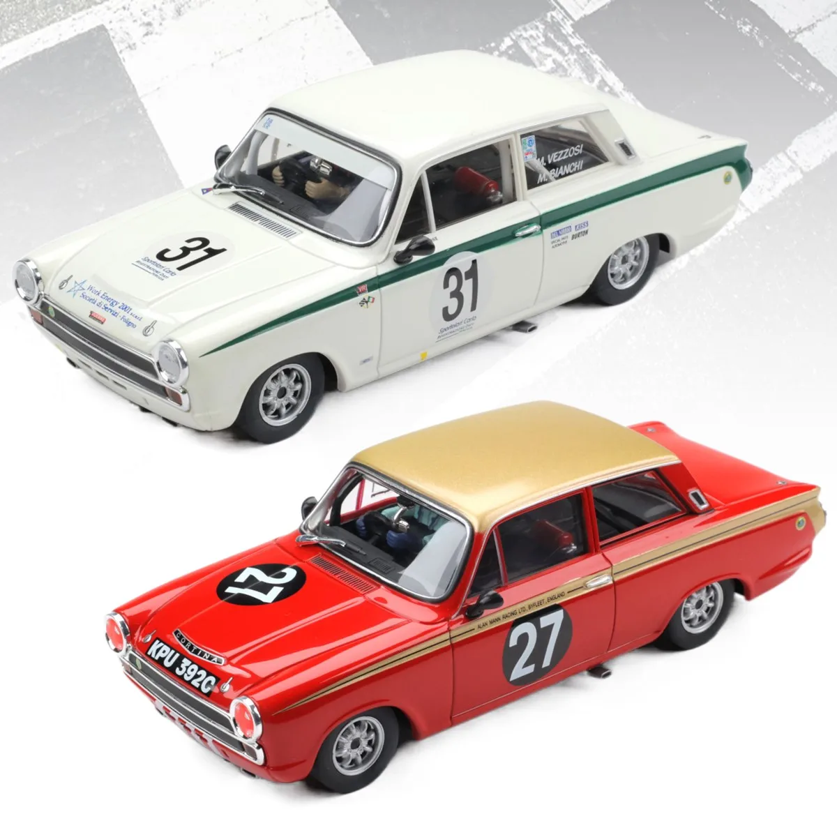 Revell/Monogram Slot Car 1:32 Model Racing 08376 Lotus Cortina Massimo ...