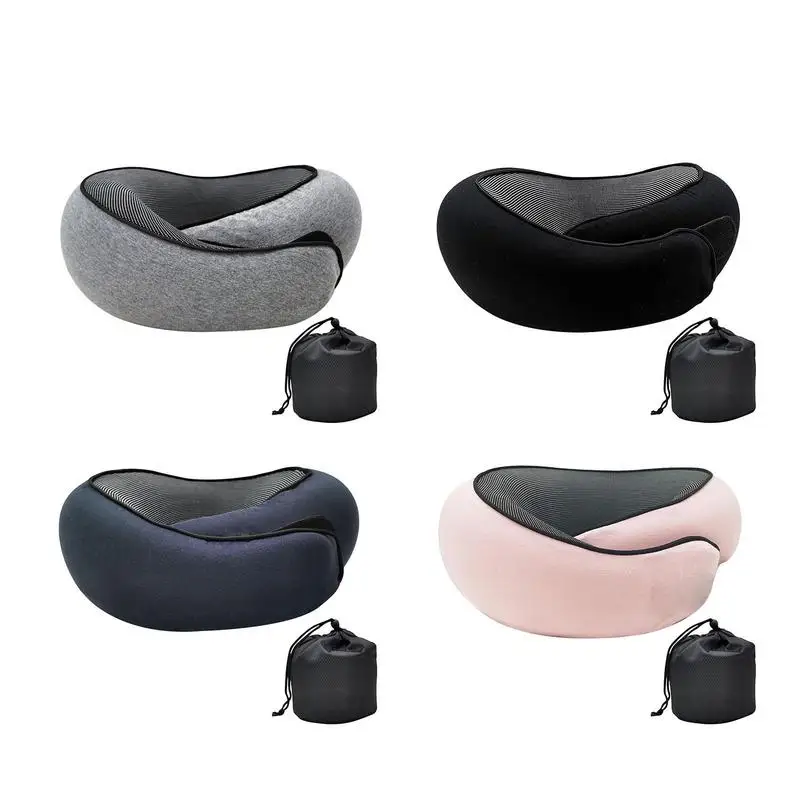 Memory Foam Neck Pillow Neck Support Pillow With Head Cushion Support ...