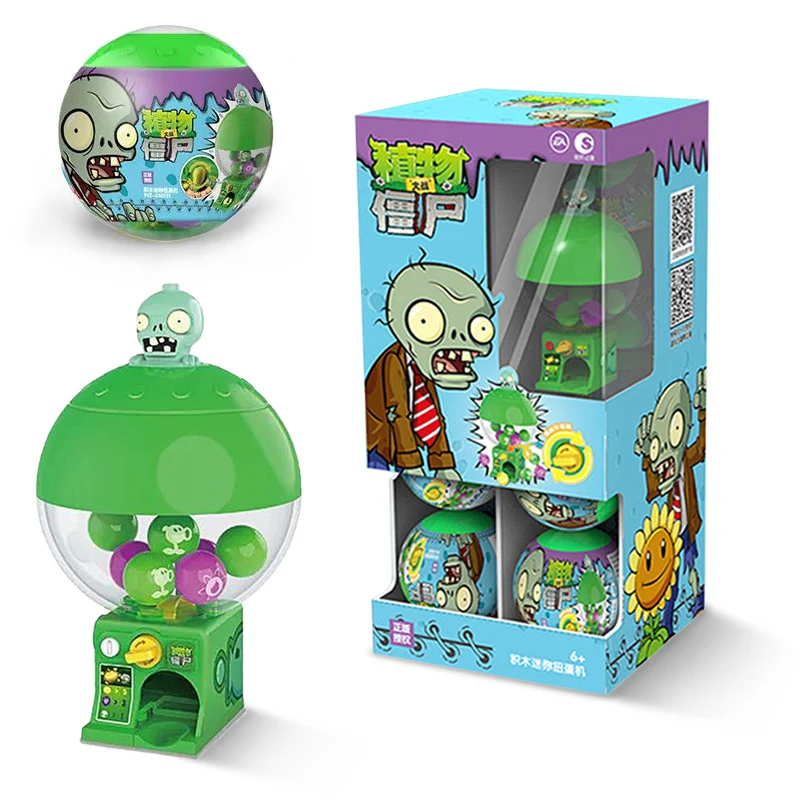 Mini-Plants-vs-Zombies-Gashapon-Machines-Toys-Zombies-Peashooter ...