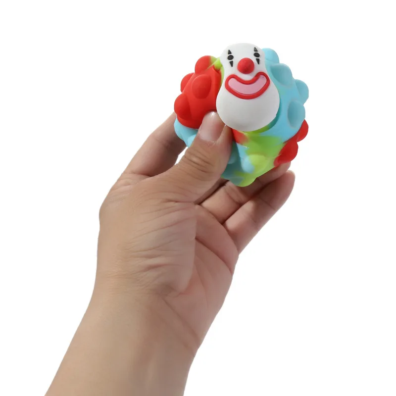 New-Trending-Funny-Pop-Face-Squishy-Clown-Ball-Stress-Relief-Squeeze ...