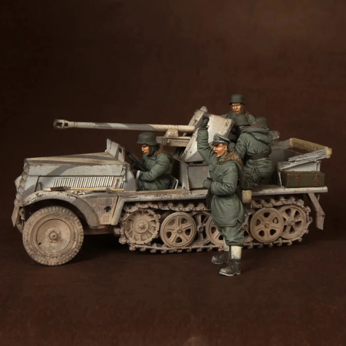 1/35 Resin unpainted model kit, military theme, German soldier (5 ...