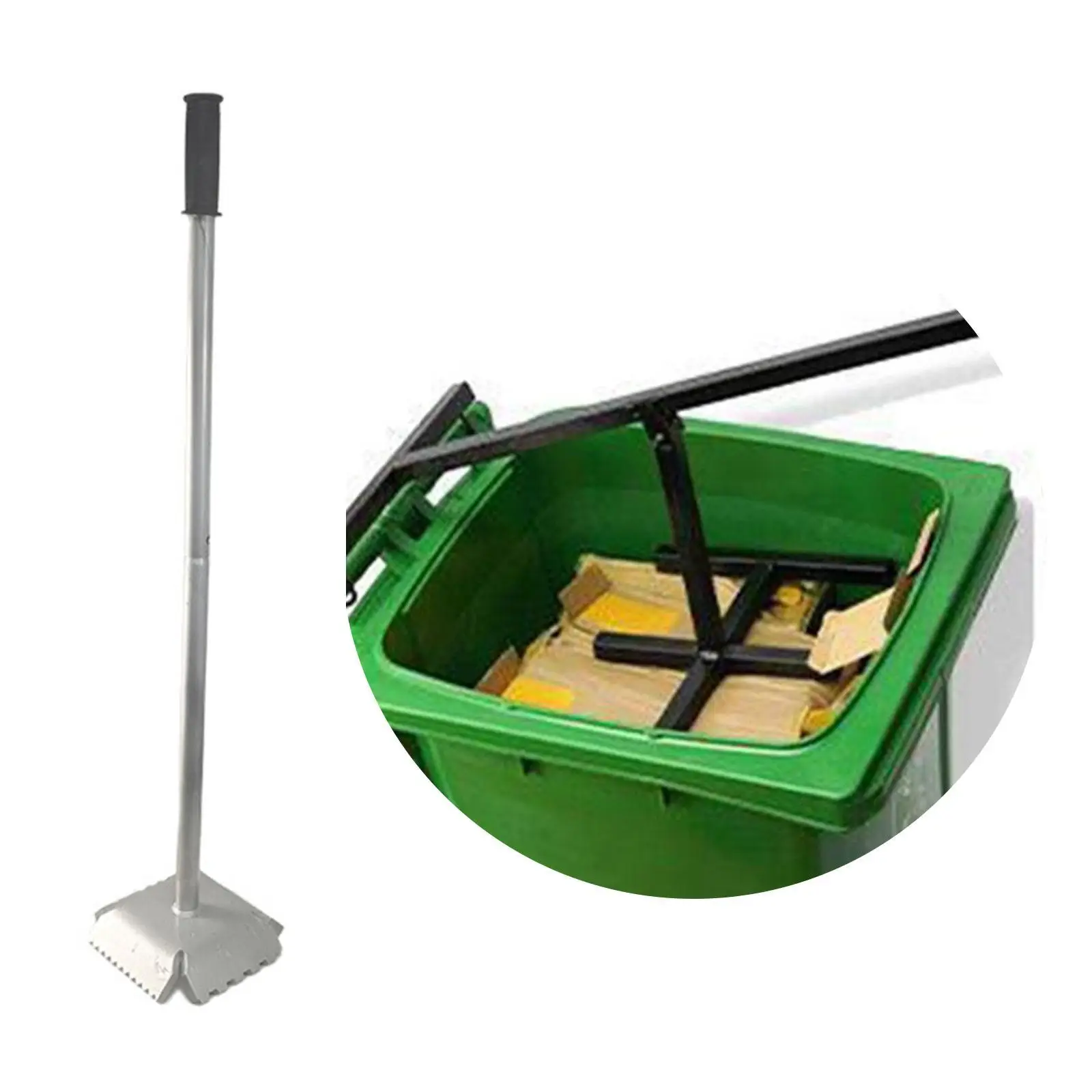 Trash Can Compactor Efficient Labor Saving for Kitchen Outdoor ...