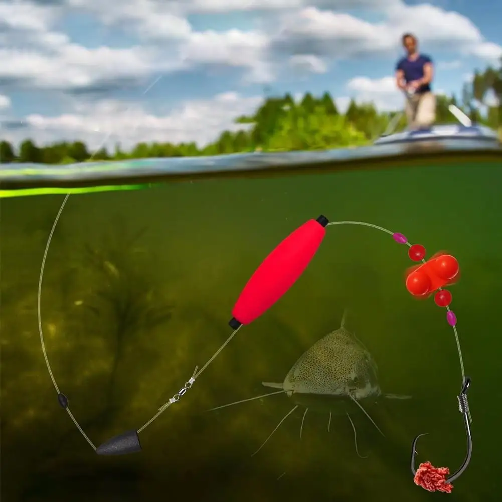 3-st-cke-Wels-Rigs-Wels-schwimmen-mit-Haken-f-r-Wels-Crappie-Forelle ...