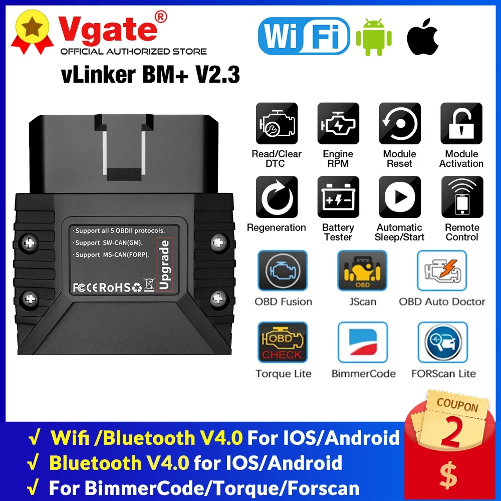 Vgate-esc-ner-de-diagn-stico-automotriz-vLinker-MC-ELM327-Bluetooth-4-0 ...