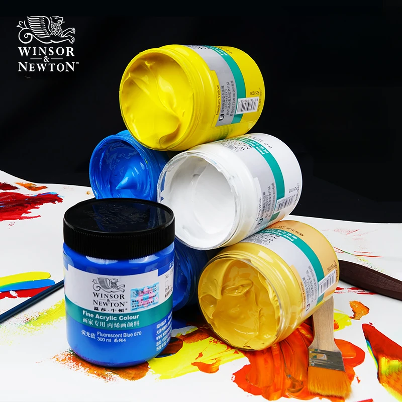 WINSOR & NEWTON Acrylic Paint 300ml: The Real-World Performance of a ...